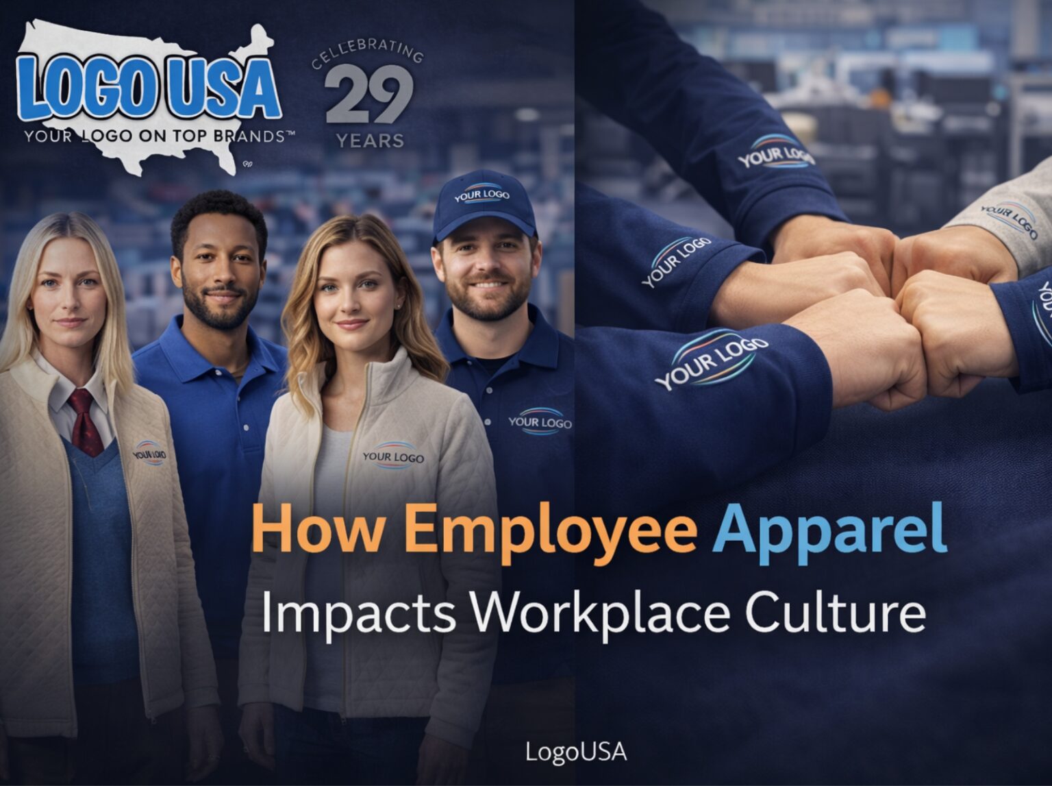 How Employee Apparel Impacts Workplace Culture | LogoUSA